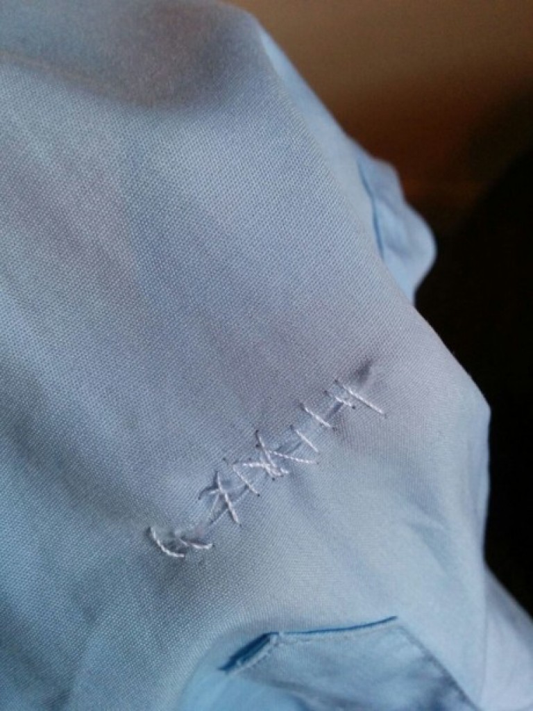 Shirts Ripping At The Elbow – Above The Ankles