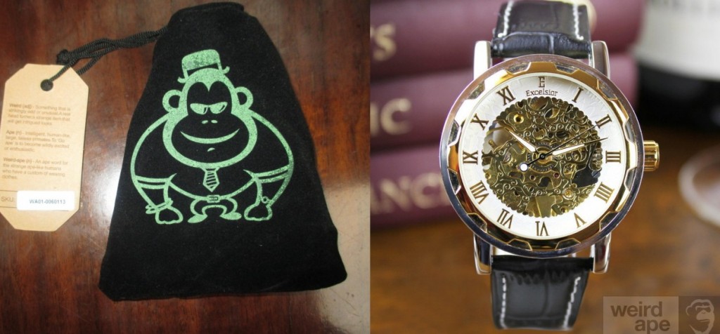 WeirdApe – Excelsior Black & Gold Watch Review! – Above The Ankles